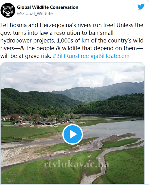 Leonardo DiCaprio podržao borbu za spas rijeka u BiH - RTV Lukavac